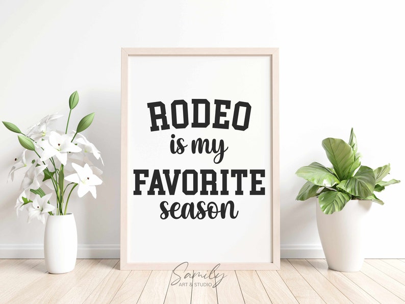 Rodeo is My Favorite Season Svg Rodeo Shirt Svgrodeo Svg - Etsy