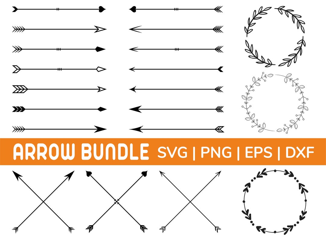 Arrow SVG, Arrow Bundle SVG Files, Arrow Files for Cricut, Arrow Circle ...