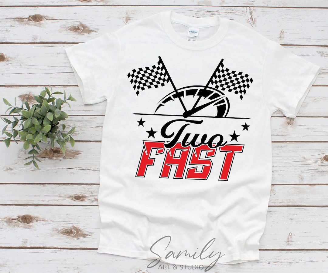 Two Fast Svg, 2 Car Birthday Svg, Cars Theme Two, Second Two Fast Cute ...
