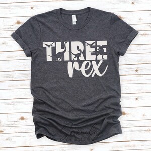 Three Rex Svg, Three Rex Birthday Svg, Three T Rex Svg, Three Saurus ...
