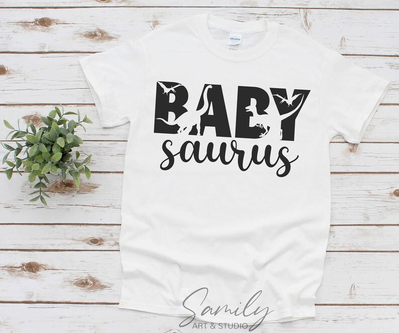 Baby Saurus Svg Baby Birthday Cut Files Dinosaur Svg Baby - Etsy