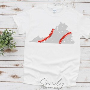 Virginia Baseball Svg Virginia Decal Svg Virginia State Svg - Etsy