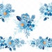 Floral Clipart Mega Bundle Watercolor Flower Clipart Blush - Etsy