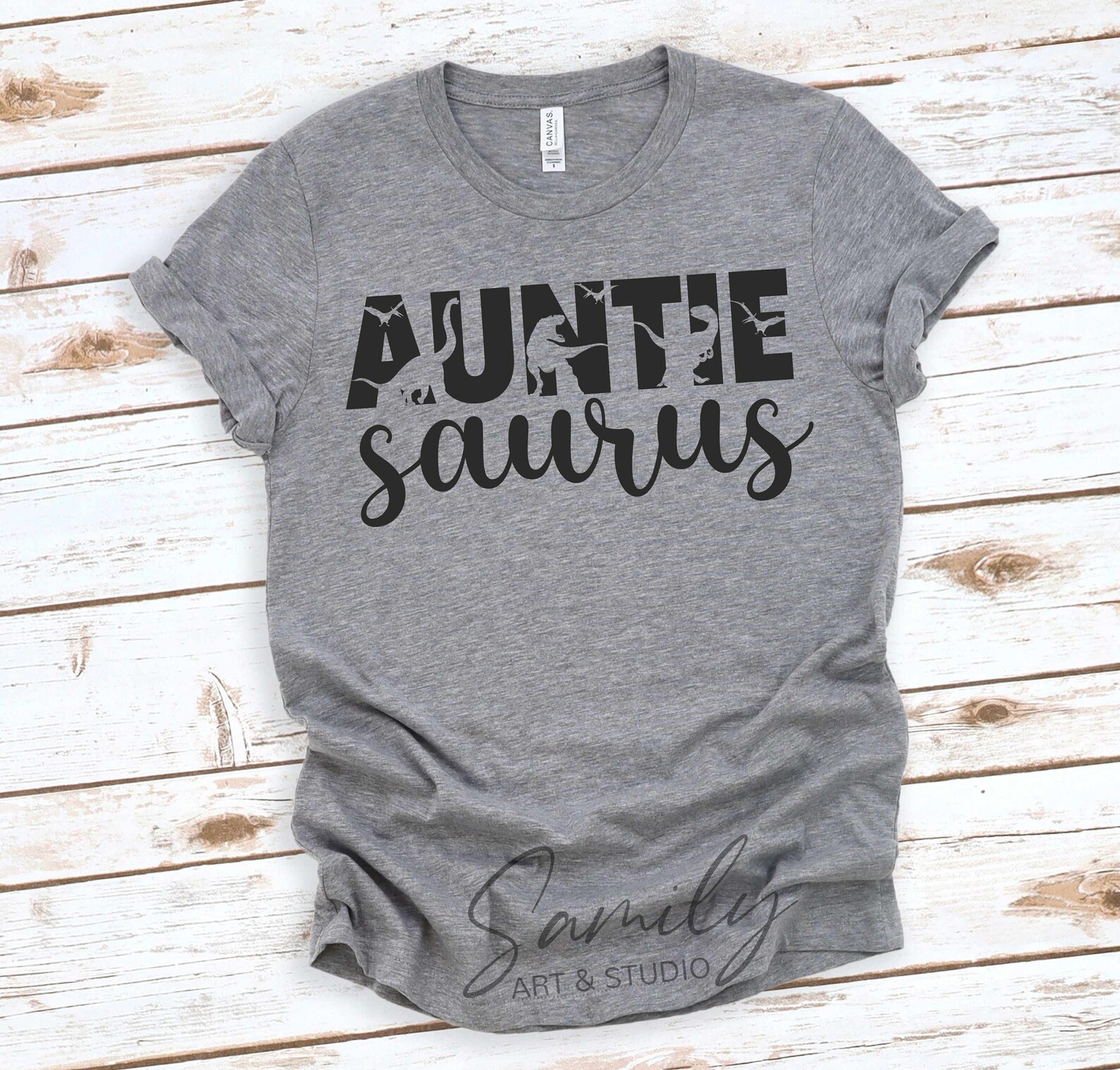 Auntie Saurus Svg T-rex Dinosaur Svg Auntie Svg Dinosaur | Etsy