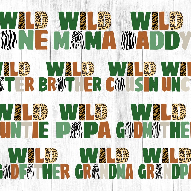 Wild One Svg - Etsy