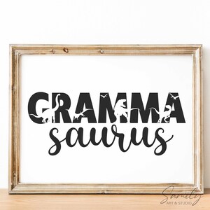 Gramma Saurus Svg, T-rex Dinosaur Svg, Gramma Svg, Dinosaur Gramma Svg ...