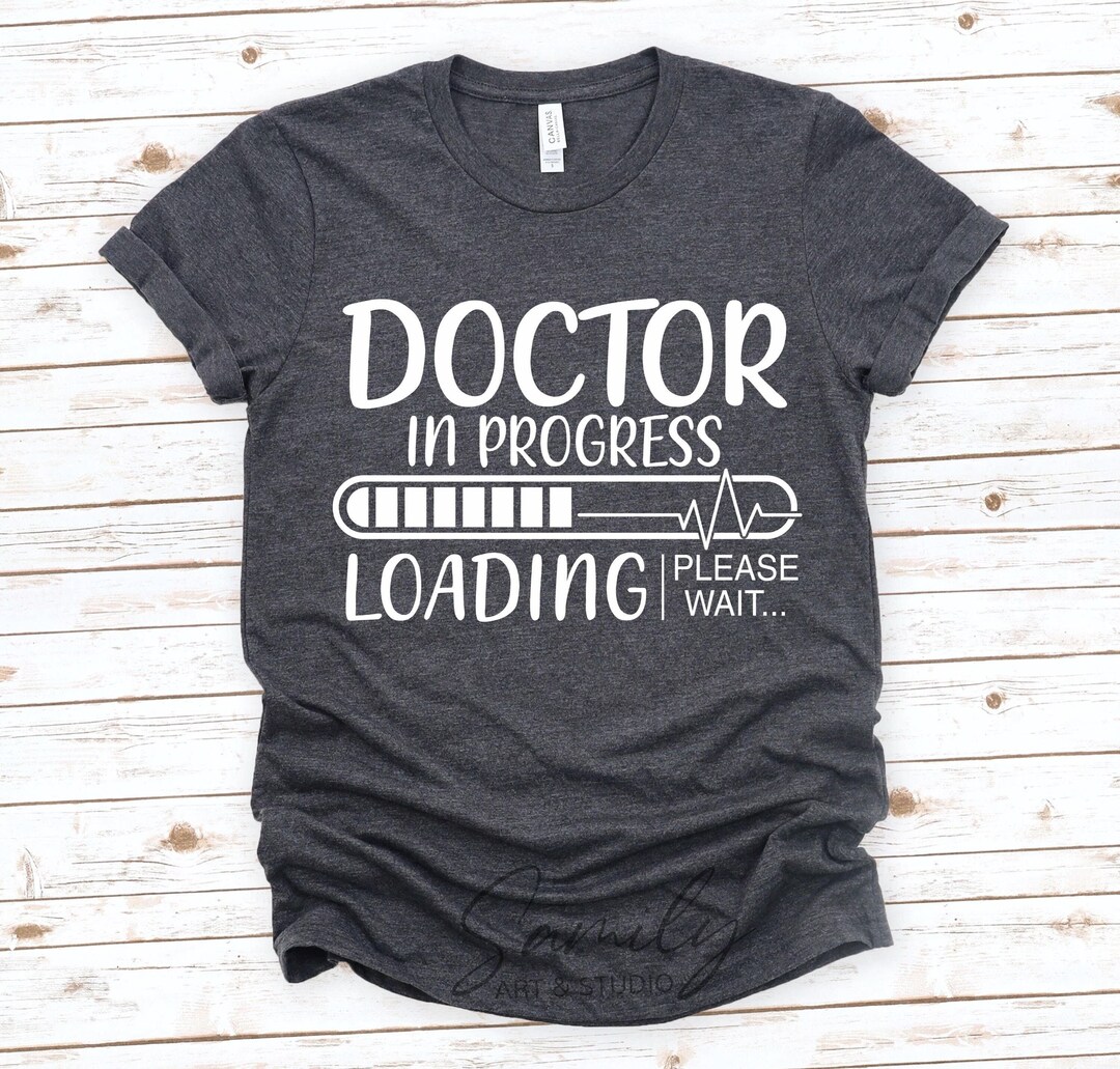 Doctor in Progress Please Wait Svg, Medical Student Svg, Future Doctor ...