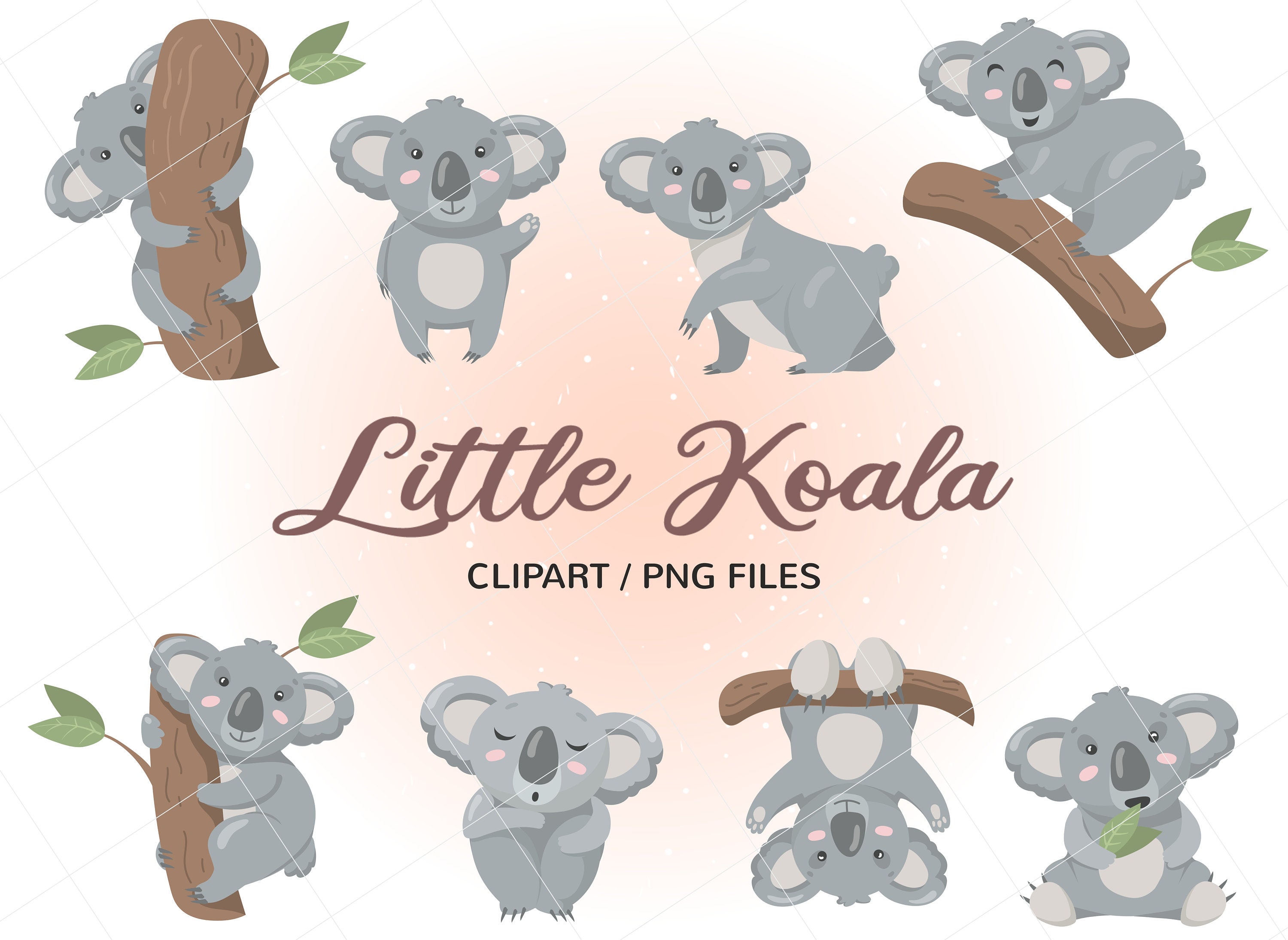 Baby Koala Clipart