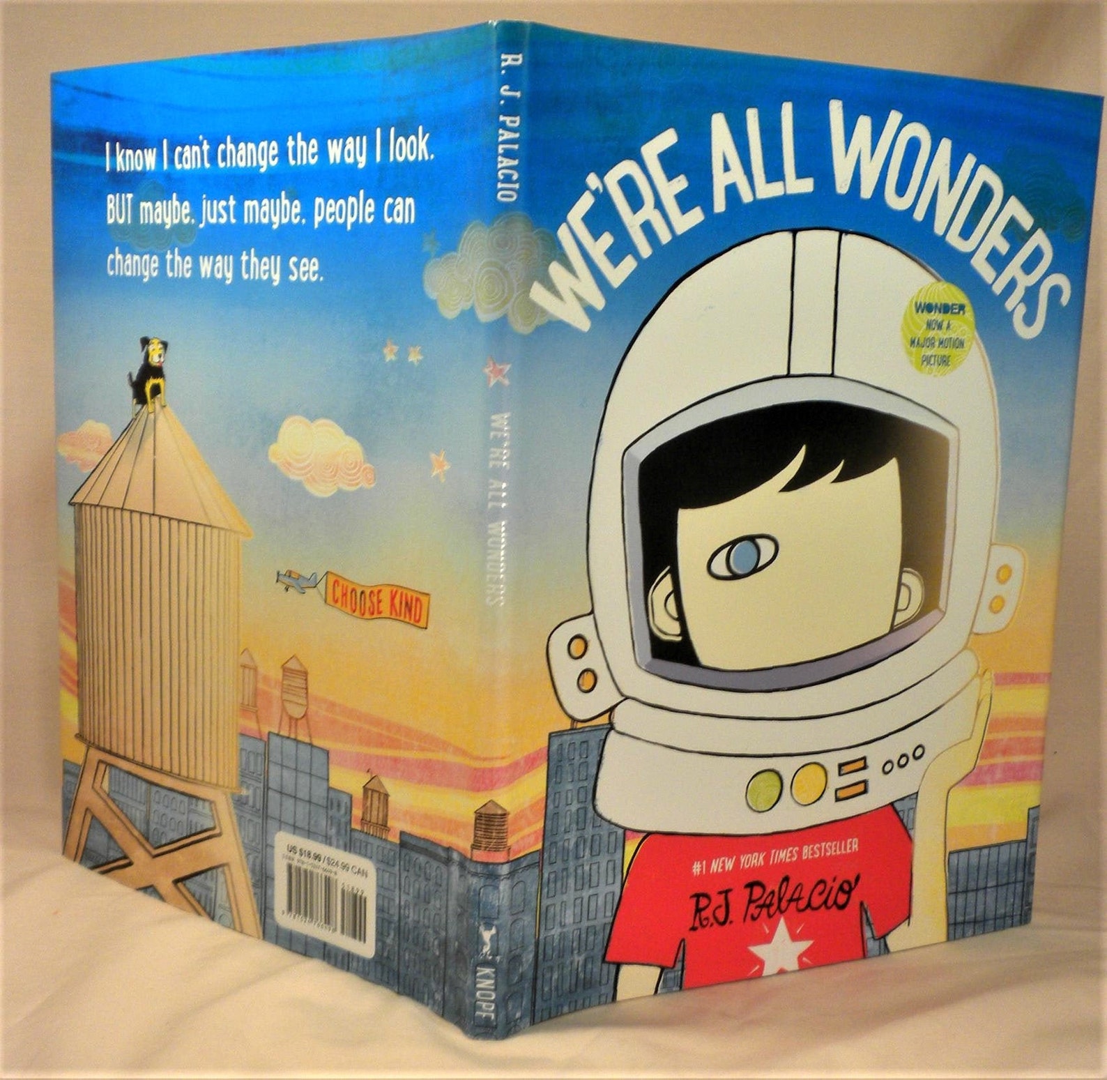 SIGNED We're All Wonders R. J. Palacio Signed on the - Etsy