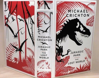 Jurassic Park 'the Lost World' Hard Cover Collectors Book by Michael Crichton - Etsy
