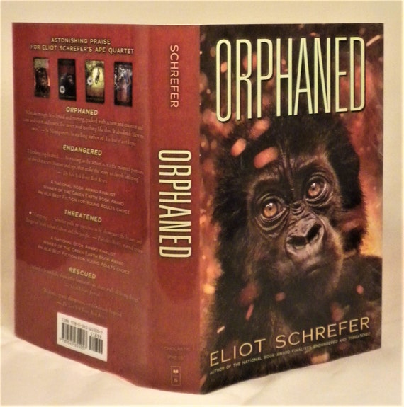 SIGNED & DOODLED Orphaned Eliot Schrefer First Edition - Etsy