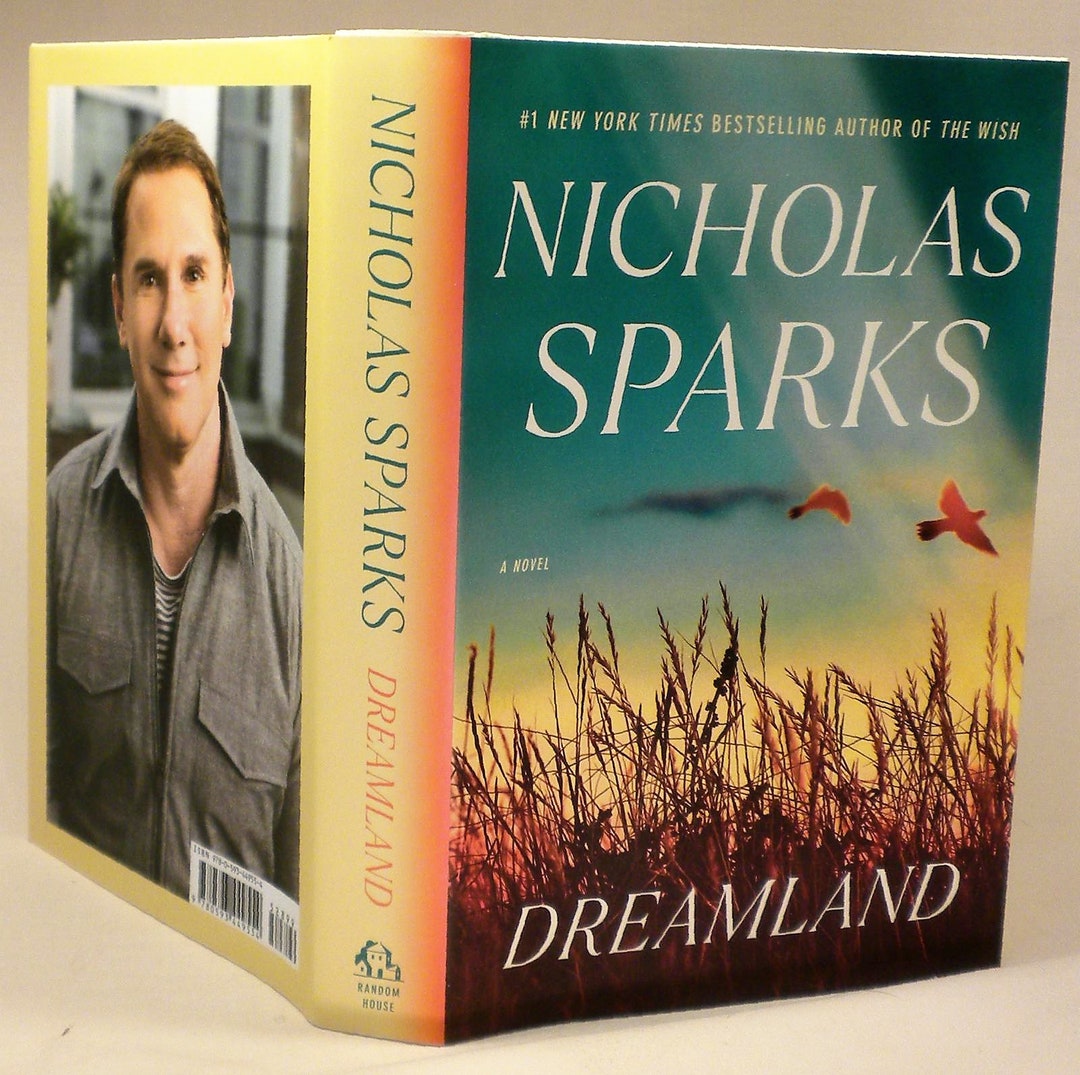 SIGNED, Dreamland, Nicholas Sparks, Signed on Title Page, First Printing, New, 2022 - Etsy