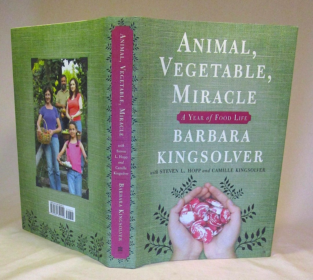 SIGNED, NEW, Animal, Vegetable, Miracle: A Year of Food Life, Barbara ...
