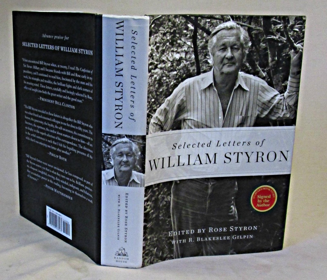 SIGNED William Styron Letters: First Edition by Rose Styron & R ...