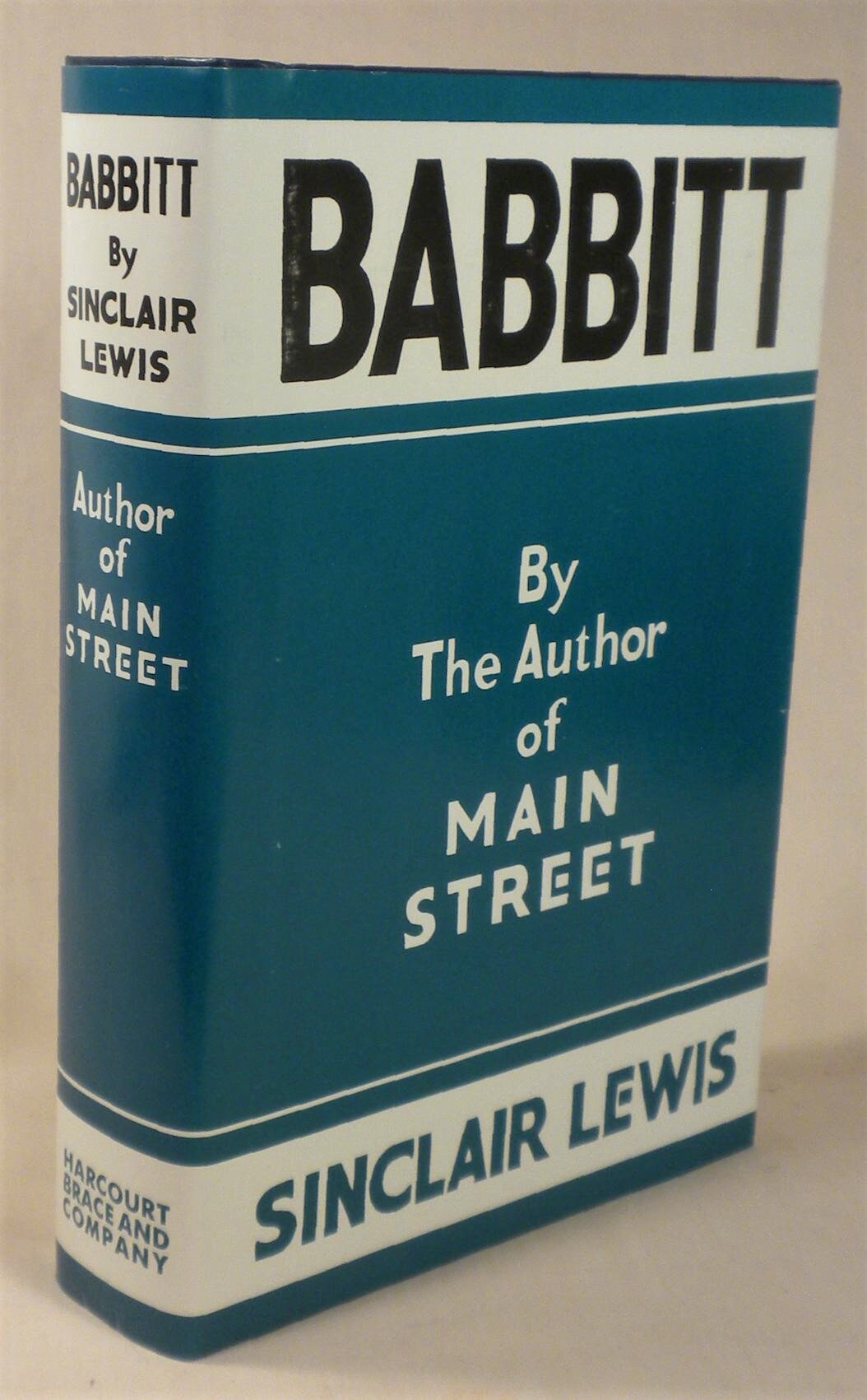 Babbitt Sinclair Lewis First Edition Facsimile of the 1922 - Etsy