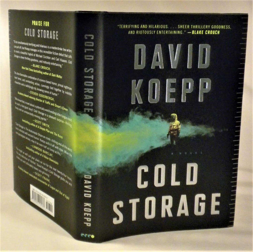 SIGNED Cold Storage by David Koepp Signed Title Page Second Printing ...