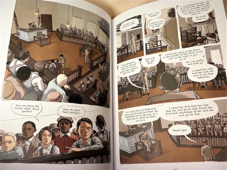 SIGNED to Kill a Mockingbird: A Graphic Novel Harper Lee - Etsy