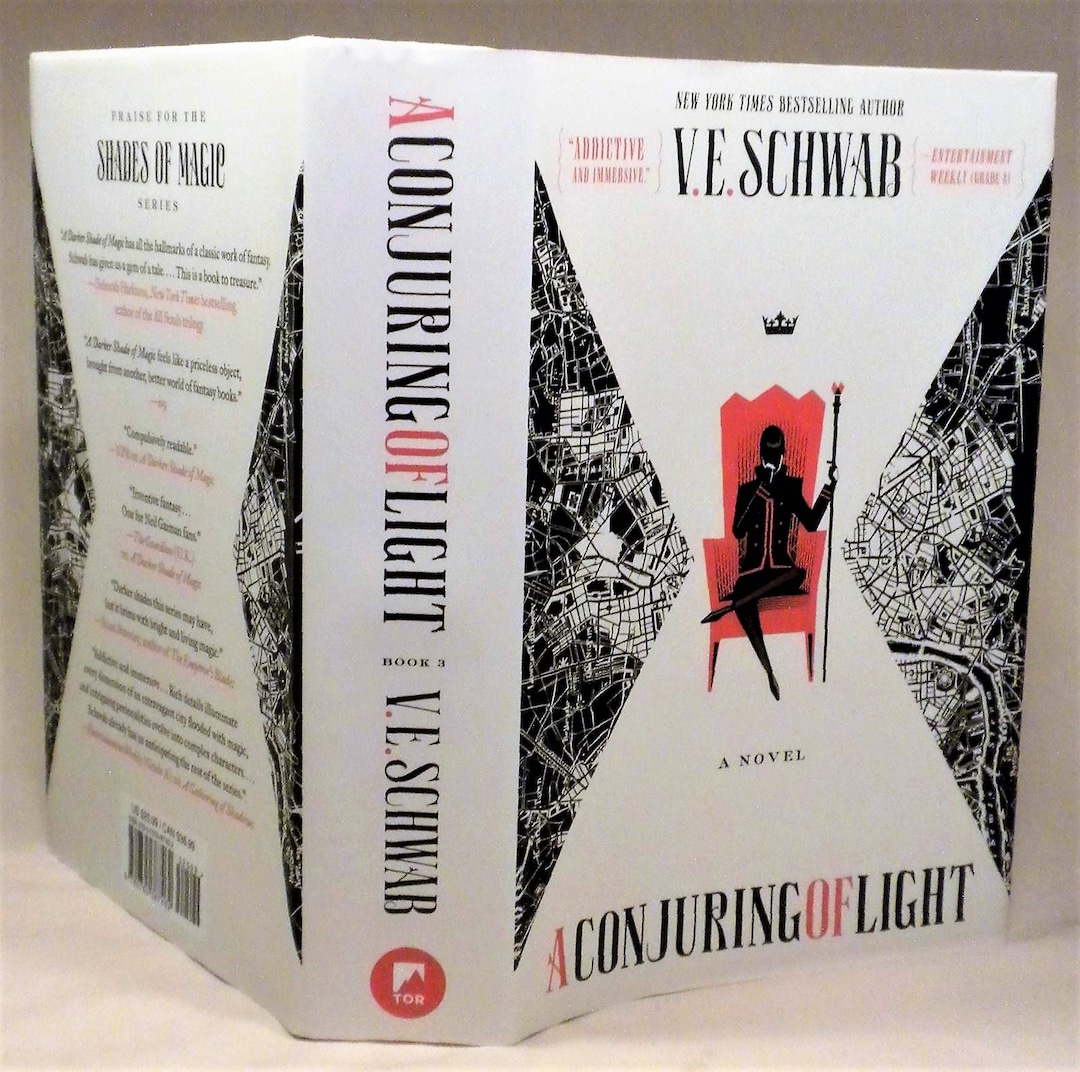 Signed Later Printing: A Conjuring of Light by V.E. Schwab - Signed on ...