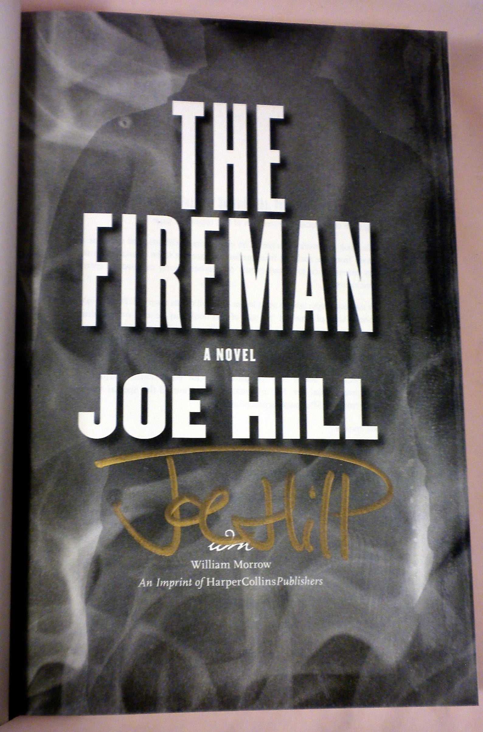 SIGNED The Fireman Joe Hill Signed on the title page First | Etsy