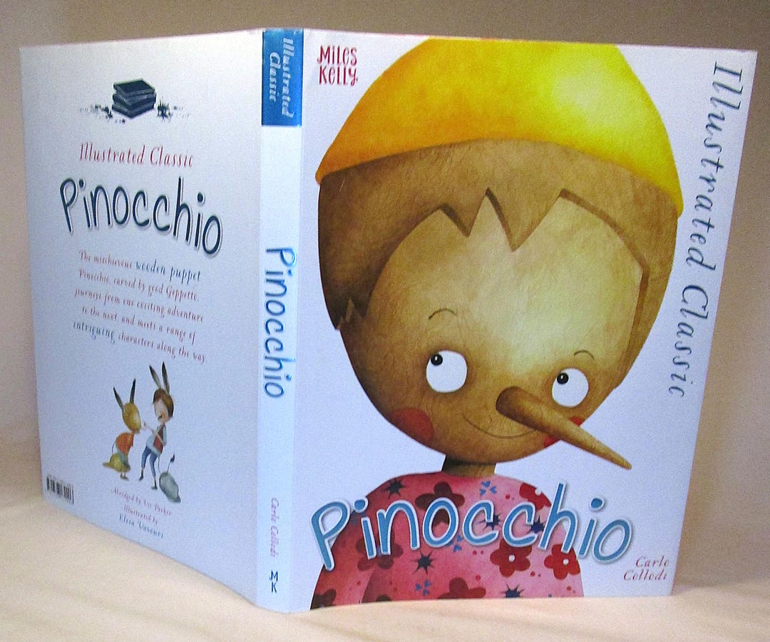 NEW, Illustrated Classic: Pinocchio, Carlo Collodi, First Printing ...