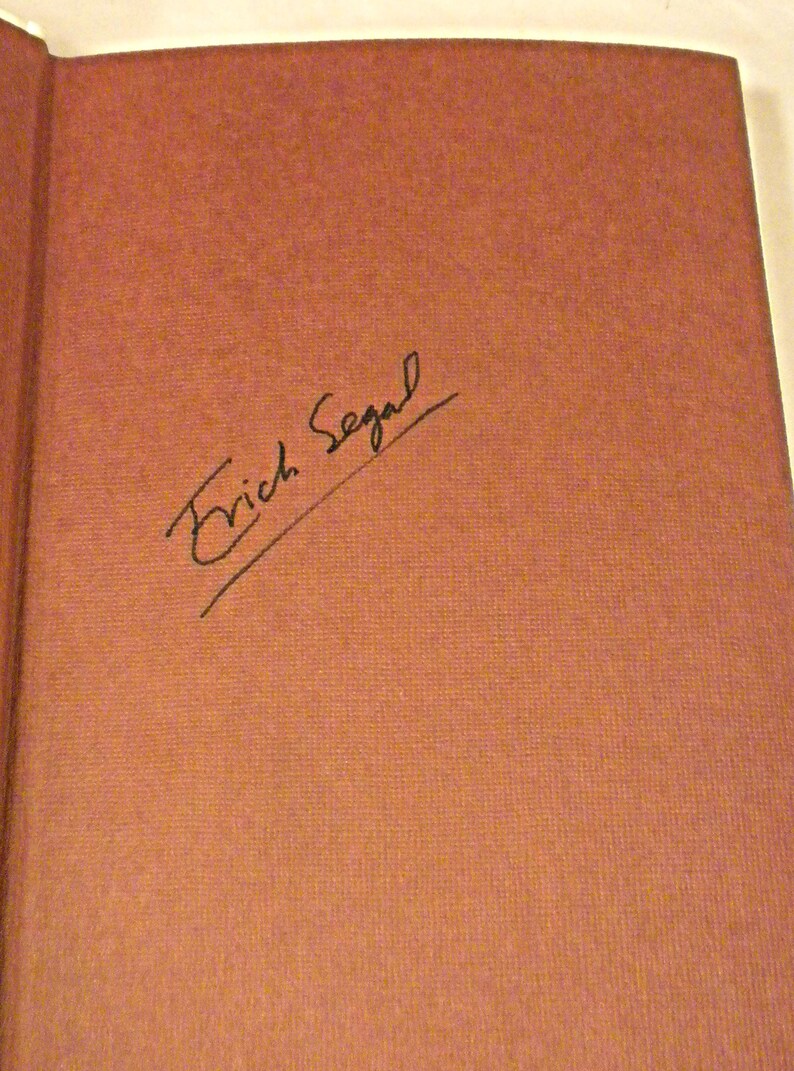 SIGNED Man Woman and Child Erich Segal First Edition | Etsy