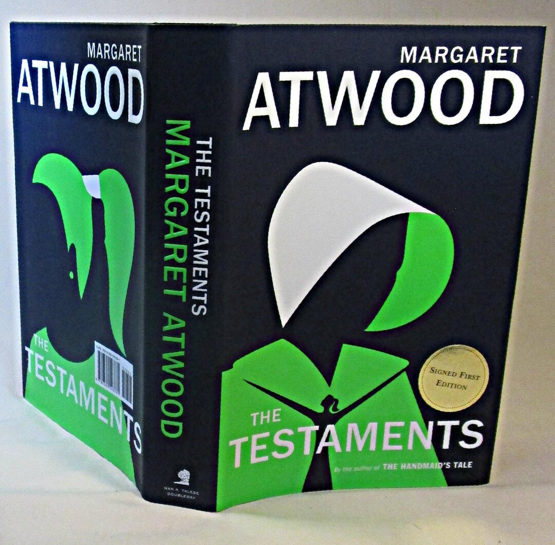 SIGNED, the Testaments, Margaret Atwood, First Edition, First Printing ...