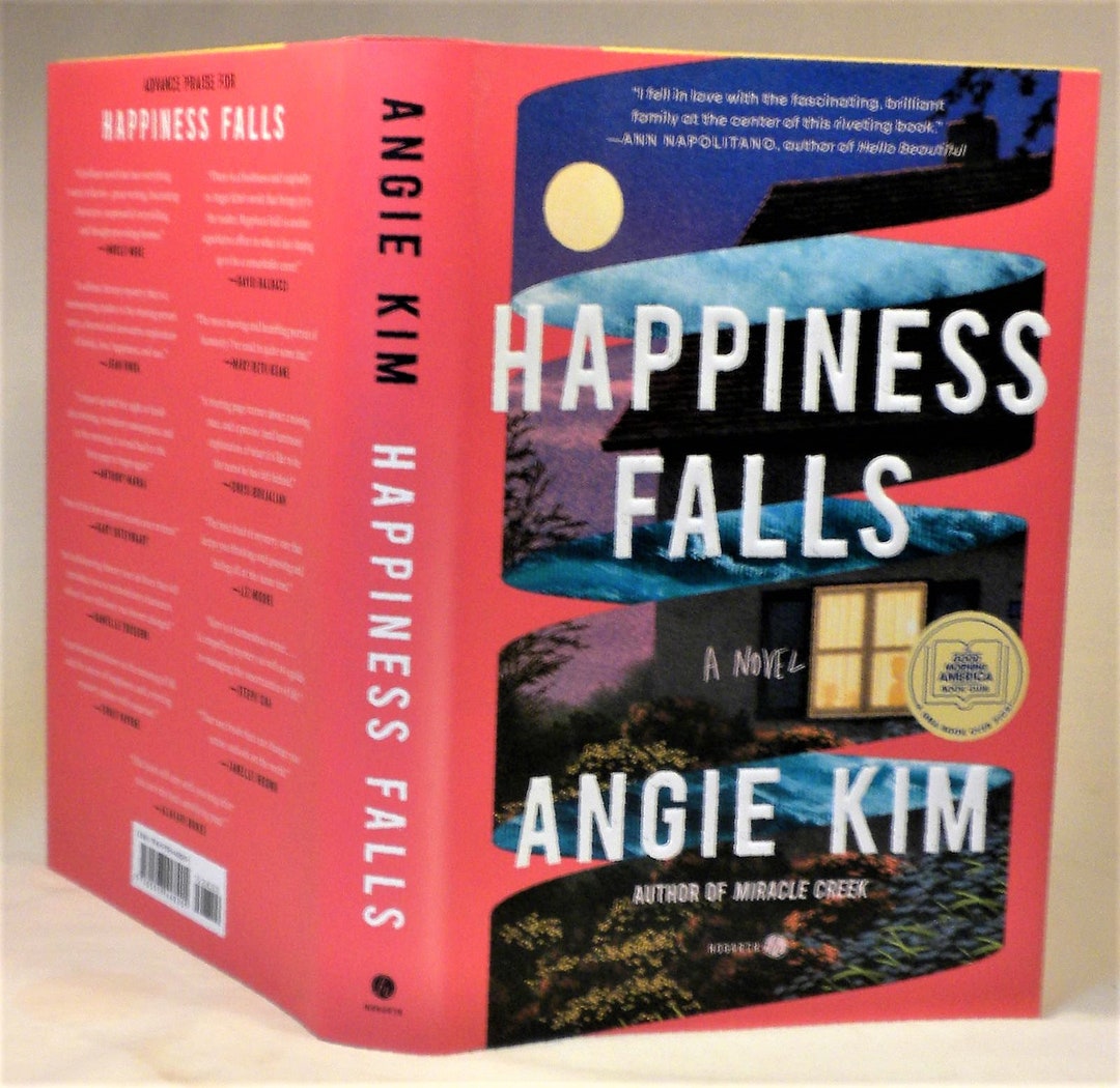 SIGNED, Happiness Falls, Angie Kim, First Edition, First Printing, New ...