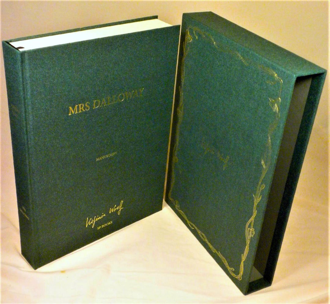 LIMITED, Mrs. Dalloway, Facsimile of Original Hand Written Manuscript ...