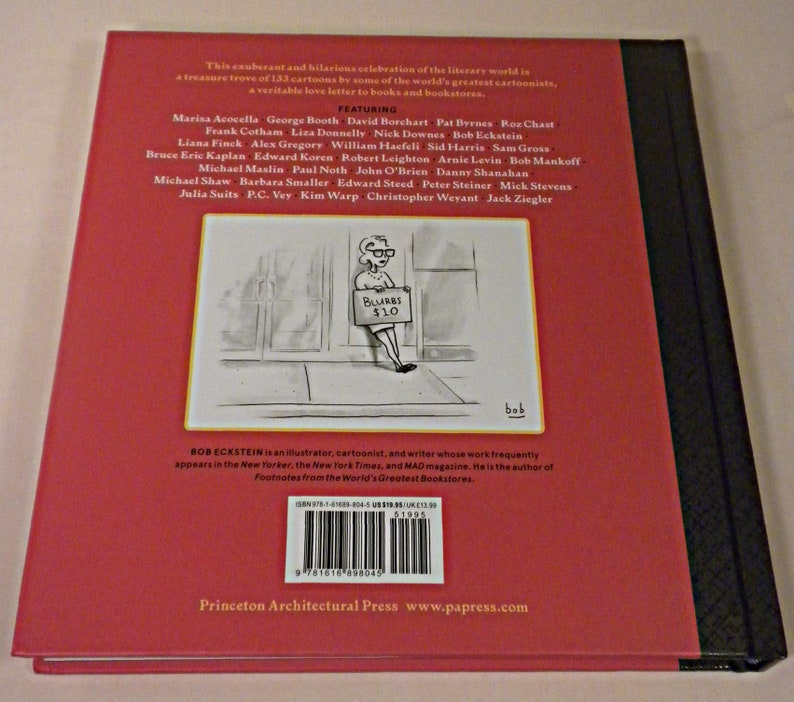 SIGNED The Ultimate Cartoon Book of Book Cartoons Bob | Etsy