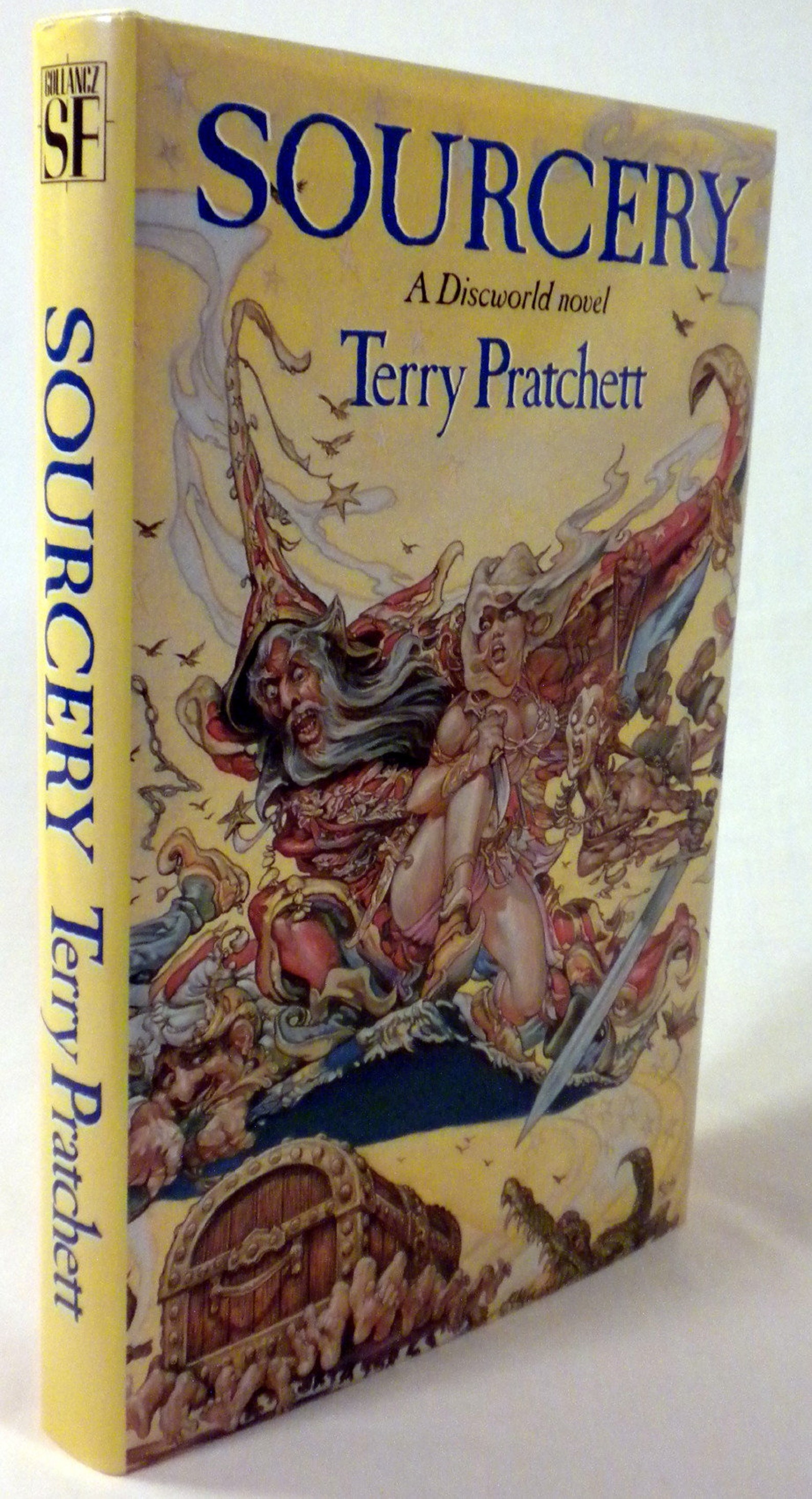 SIGNED Terry Pratchett Sourcery Signed on the title page | Etsy SIGNED Terry Pratchett Sourcery Signed on the title page | Etsy