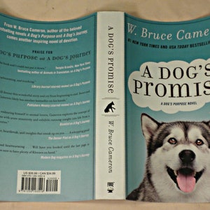 SIGNED, A Dog's Promise, W. Bruce Cameron, First Printing, 2019, NEW - Etsy