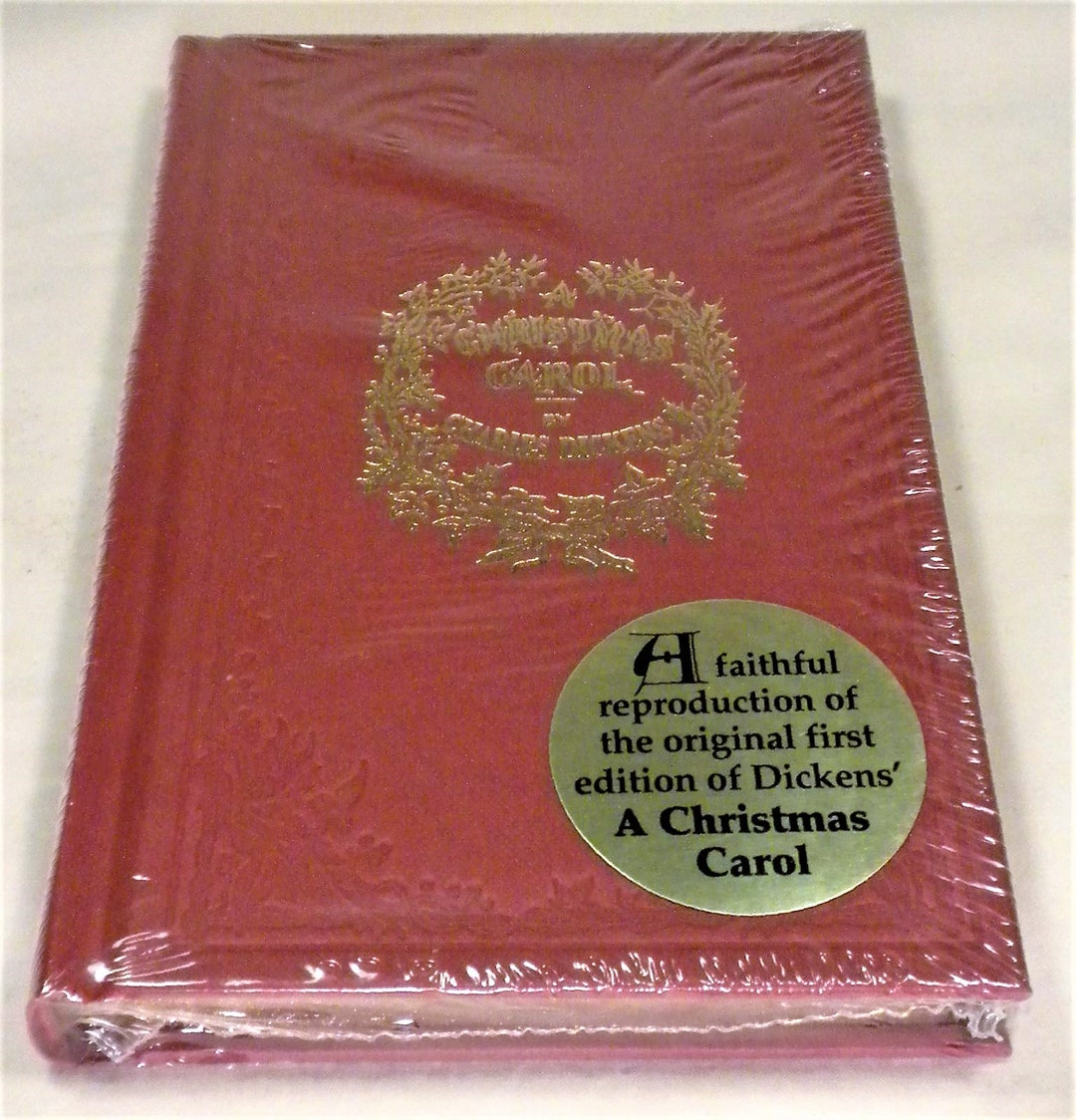 A Christmas Carol Charles Dickens Deluxe Original Edition - Etsy
