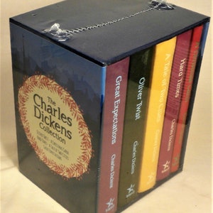 The Charles Dickens Collection Deluxe 5-Bücher Hardcover Boxed Set NEU ...