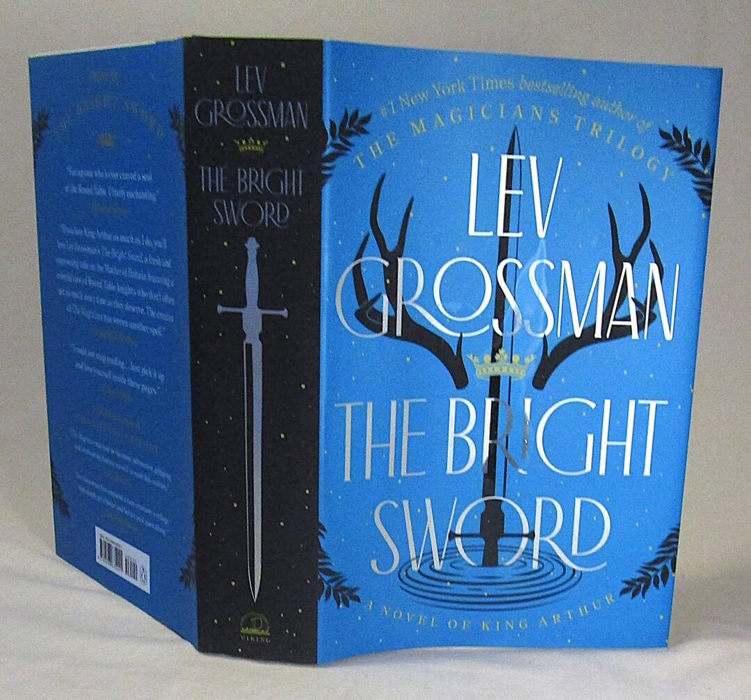 SIGNED, the Bright Sword, Lev Grossman, First Printing, New - Etsy