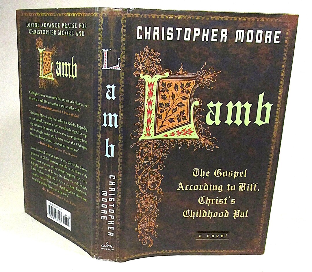 SIGNED, Lamb: the Gospel According to Biff, Christ's Childhood Pal, Christopher Moore, 1st ...
