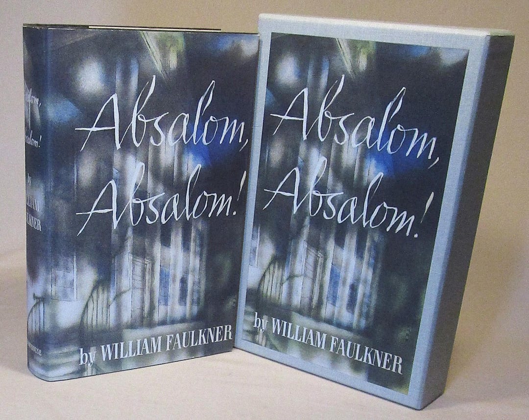 Absalom, Absalom! William Faulkner, First Edition Facsimile of the 1936 ...