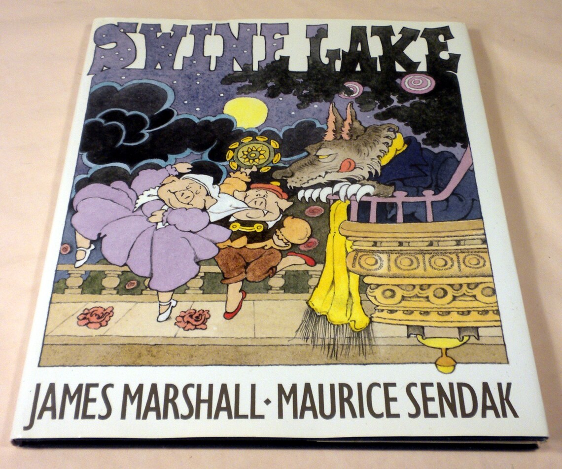 SIGNED Swine Lake James Marshall & Maurice Sendak First - Etsy