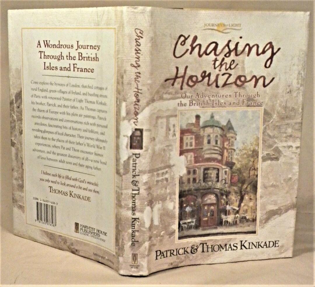 SIGNED Chasing the Horizon by Thomas and Patrick Kinkade First Edition ...