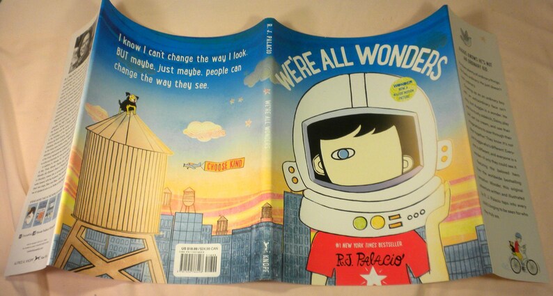 SIGNED We're All Wonders R. J. Palacio Signed on the | Etsy