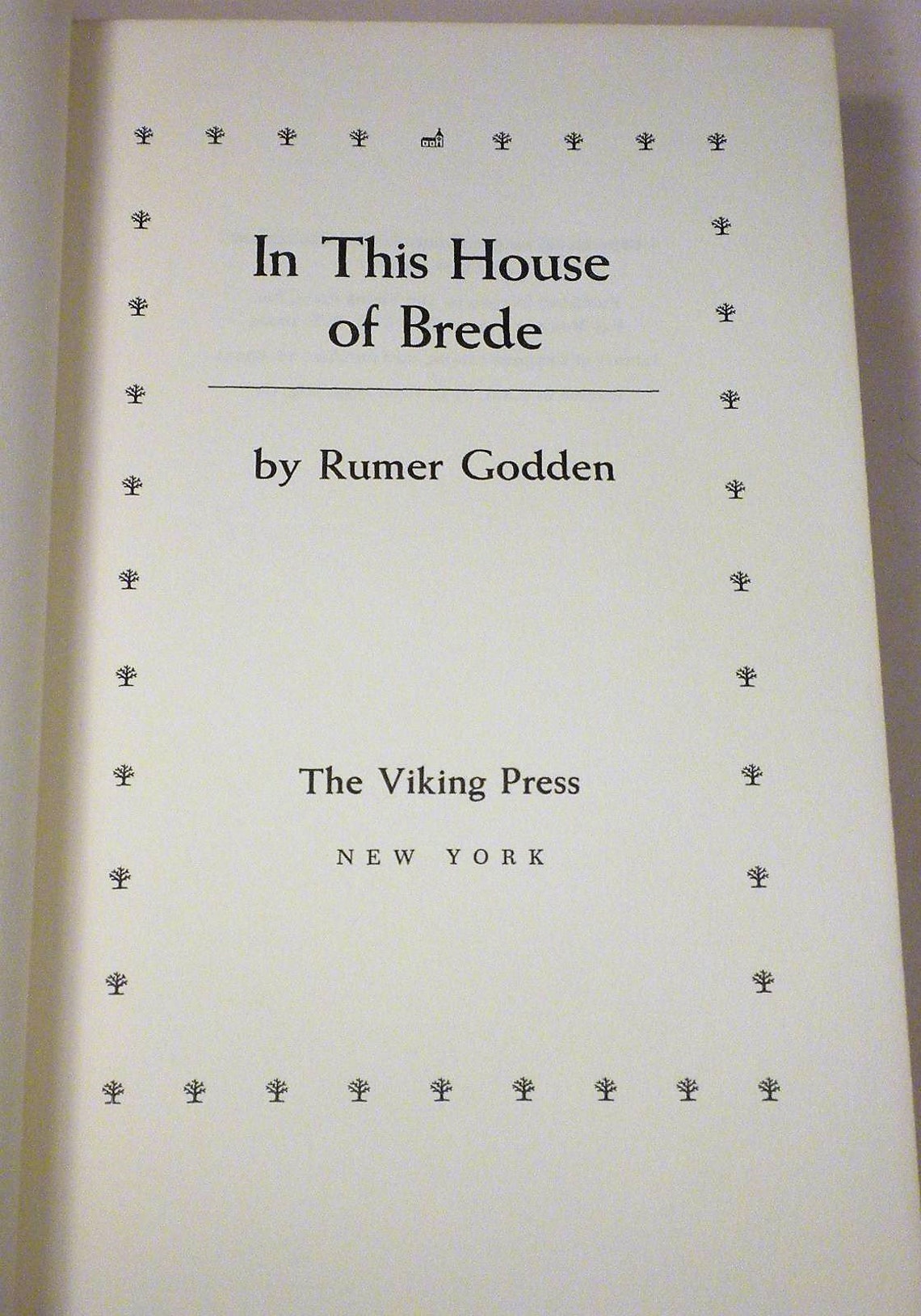 FIRST EDITION in This House of Brede Rumer Godden First - Etsy