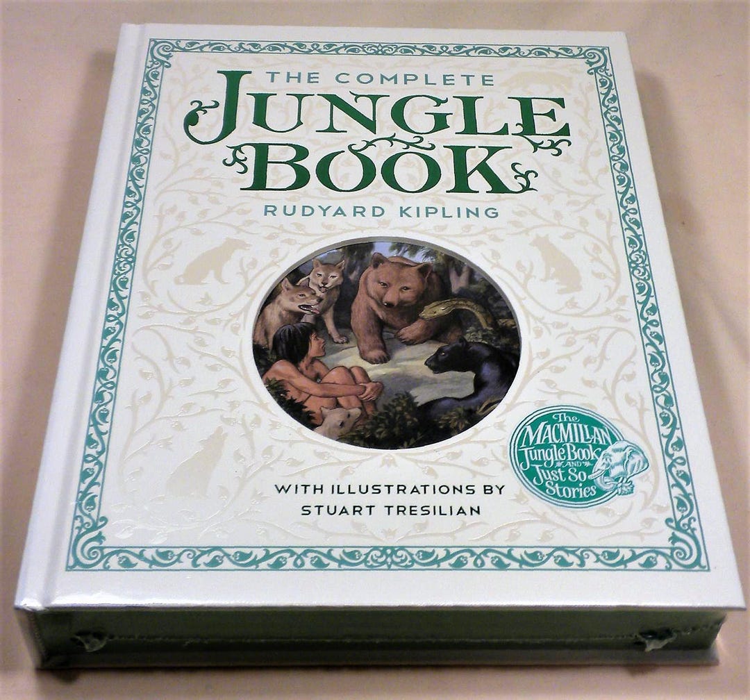 NEW, the Complete Jungle Book, Rudyard Kipling, Original Illustrations ...