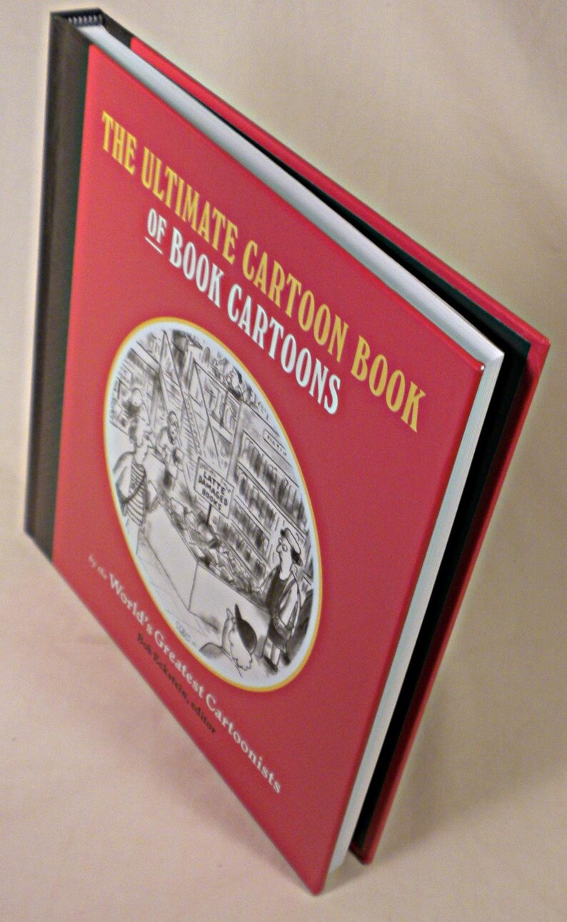 SIGNED The Ultimate Cartoon Book of Book Cartoons Bob | Etsy