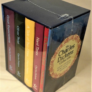 The Charles Dickens Collection Deluxe 5-Bücher Hardcover Boxed Set NEU ...