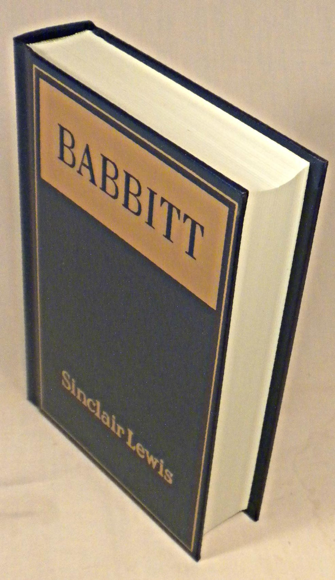 Babbitt Sinclair Lewis First Edition Facsimile of the 1922 | Etsy