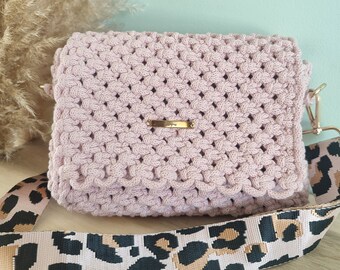 Heart Macrame Bag, Small Macrame Bag, Macrame Pattern, Macrame Shoulder ...