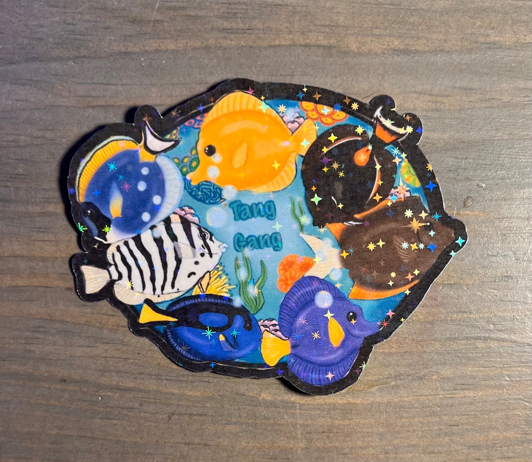 Tang Reef Sticker - Etsy