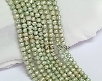 Mint Green Pearls - Etsy