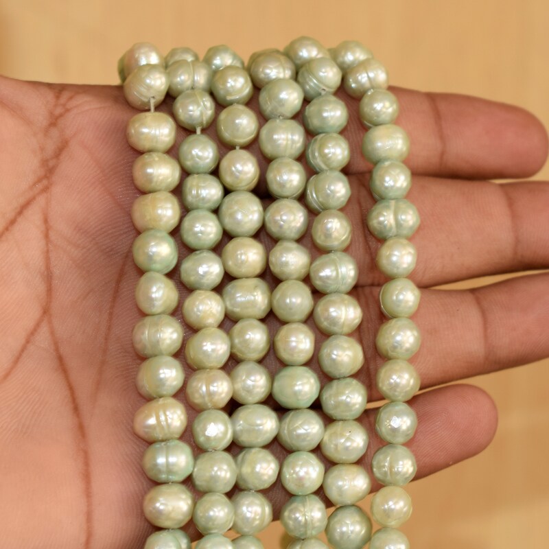 Mint Green Pearls - Etsy
