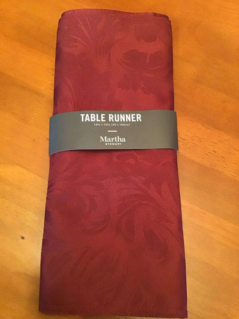 Martha Stewart Table Runner Wedding Decor Bridal Shower | Etsy