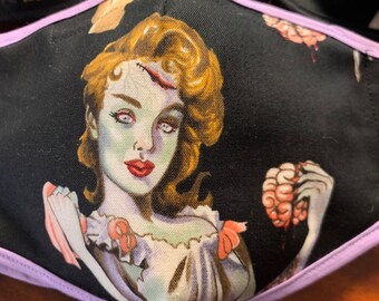 Zombie Pinup Girl - Etsy